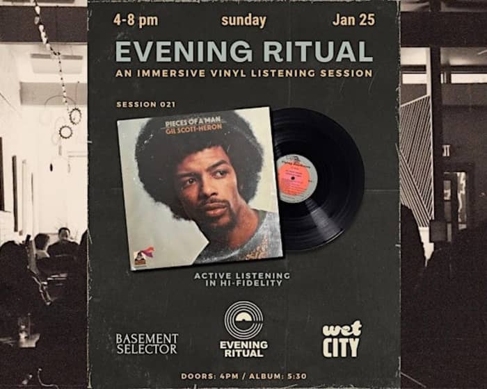 Gil Scott-Heron - Evening Ritual - Vinyl Listening Session | Buy & Sell ...
