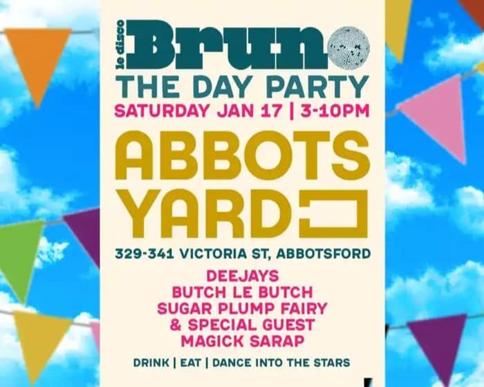 Bruno Disco: The Day Party! | Buy & Sell Tickets | Tixel